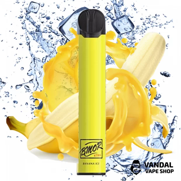 Одноразка BMOR XTRA 1600 puffs Disposable Pod Kit - Banana Ice 5% 1647 ...
