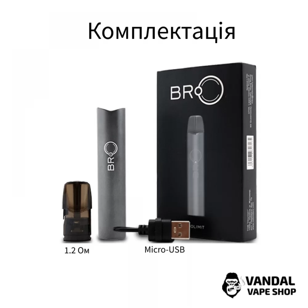 Nolimit BRO Pod Kit (Original) Blue 9356 купити за ціною 619.00 грн. в ...