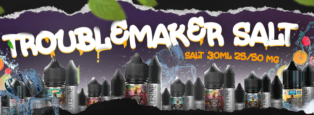 Набори для самозамісу Troublemaker Salt 30 мл 25 мг - Rainbow 10767 ...