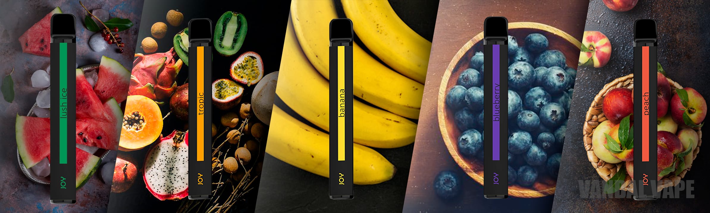 Солевая жидкость JOY Disposable Pod Kit 5% 400 mAh 550 Puffs в Vandal ...