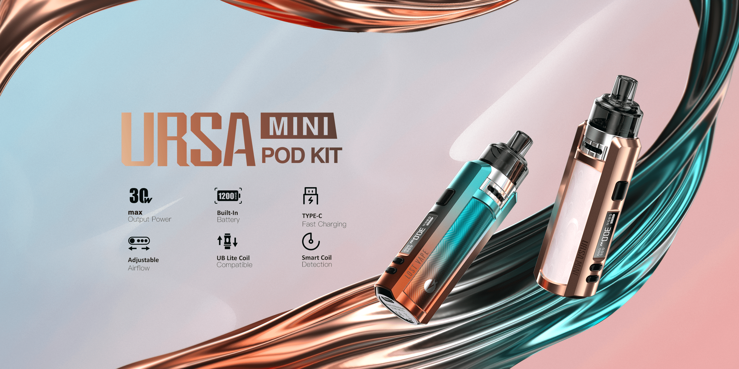 Lost Vape Ursa Mini Pod Kit 1200 mAh (Original) 2851 купити за ціною ...