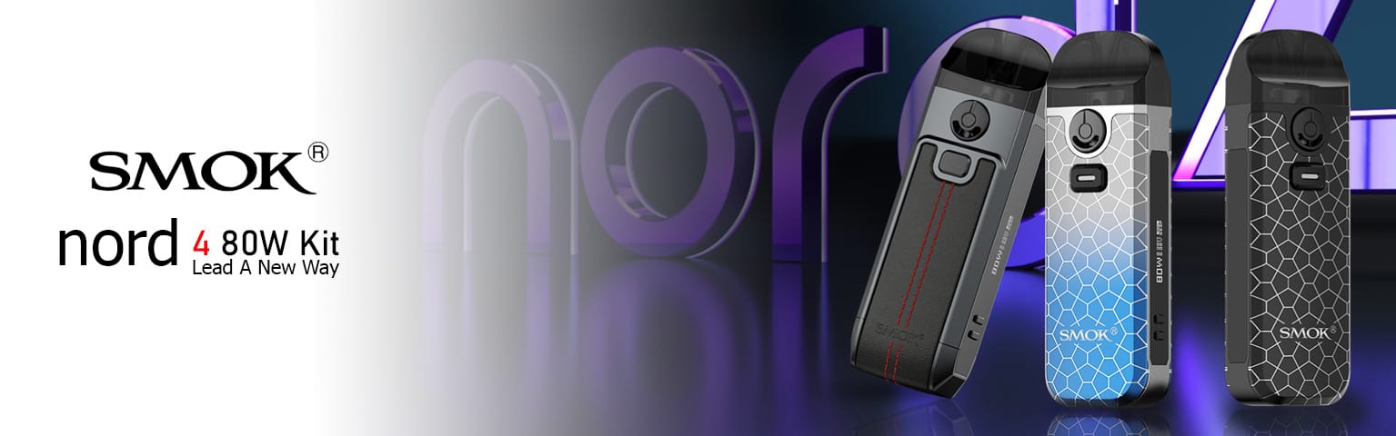 Стартовый набор SMOK Nord 4 Pod Kit (Original) White Armor